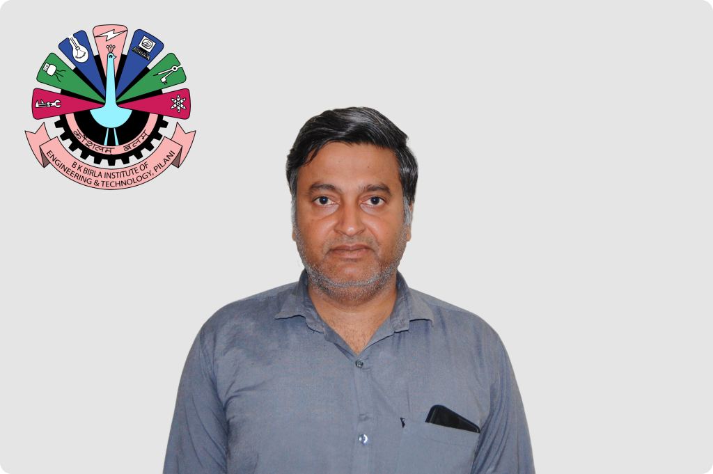 Mr. Pradeep Singh Shekhawat | B K Birla Institute of Engineering & Technology, Pilani